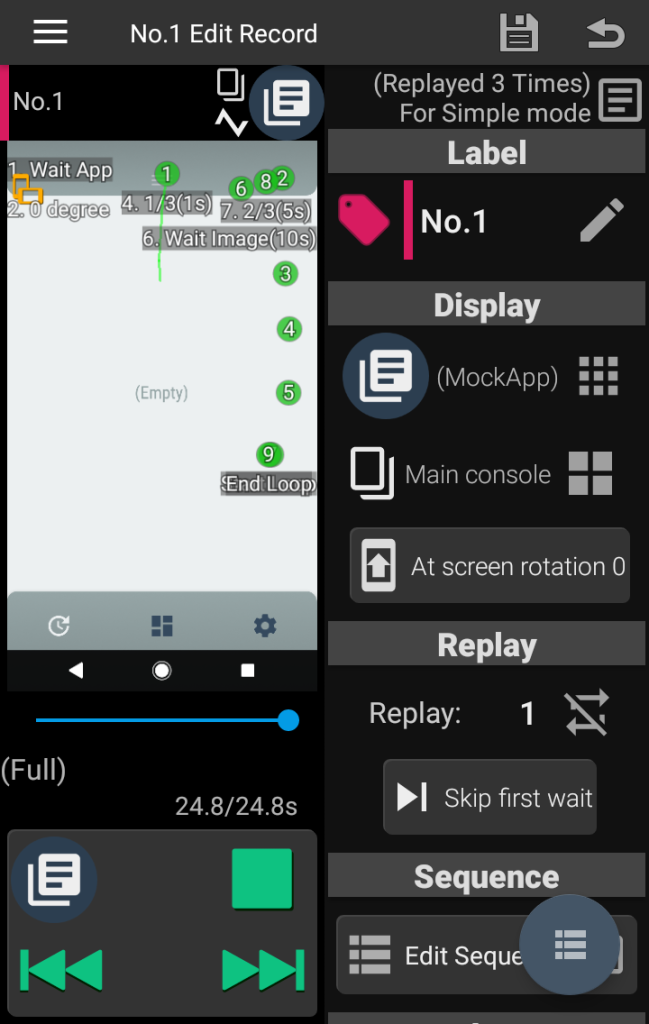 Edit Record – FRep2 Support