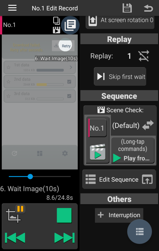 Edit Record – FRep2 Support